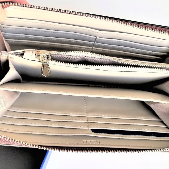 Reed | Bags | Reed Wallet Long Zip Cordovan Womans New In Box | Poshmark